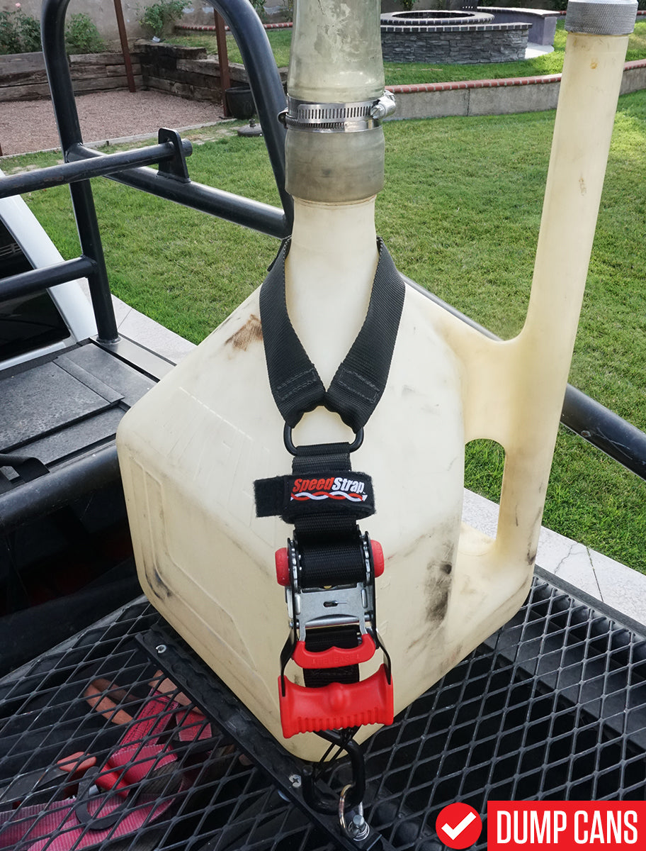 SpeedStrap Fuel Can Tie-Down – Nitro Racing Parts