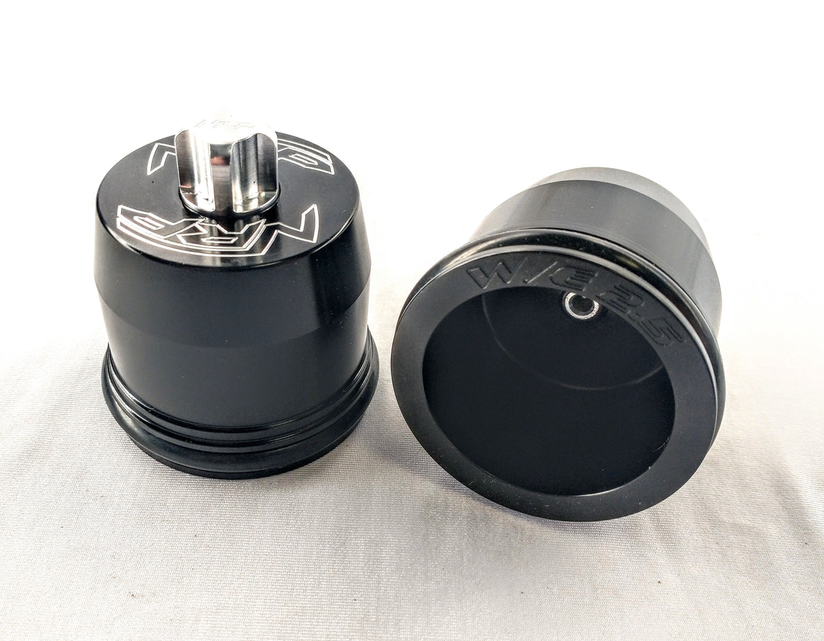 NRP Walker Evans 2.5" Shock Reservoir HV End Caps – Nitro Racing Parts