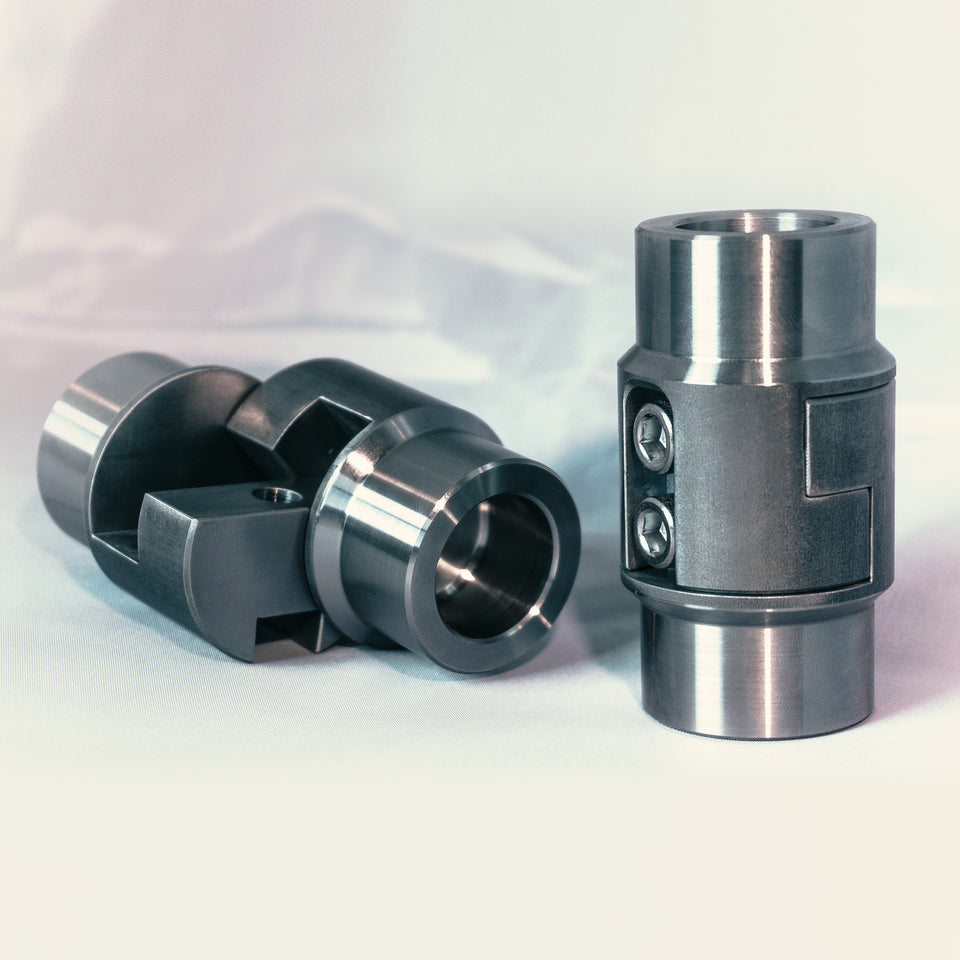 Interlocking ID Tube Clamp - 1.75"OD, 1.5"ID Made from 1018 steel ...